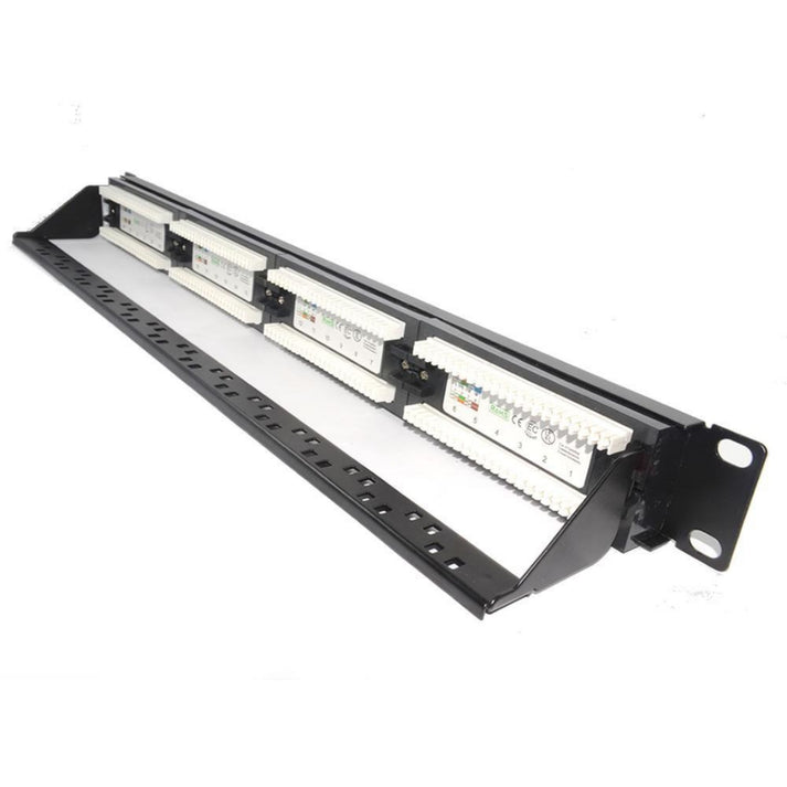 Enhance Connectivity with Our 24 Port 1U Rackmount CAT6 UTP Patch Panel ...