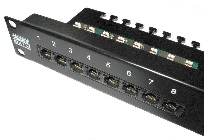 Enhance Connectivity with 24-Port 1U Vertical Rackmount CAT6 UTP Patch ...