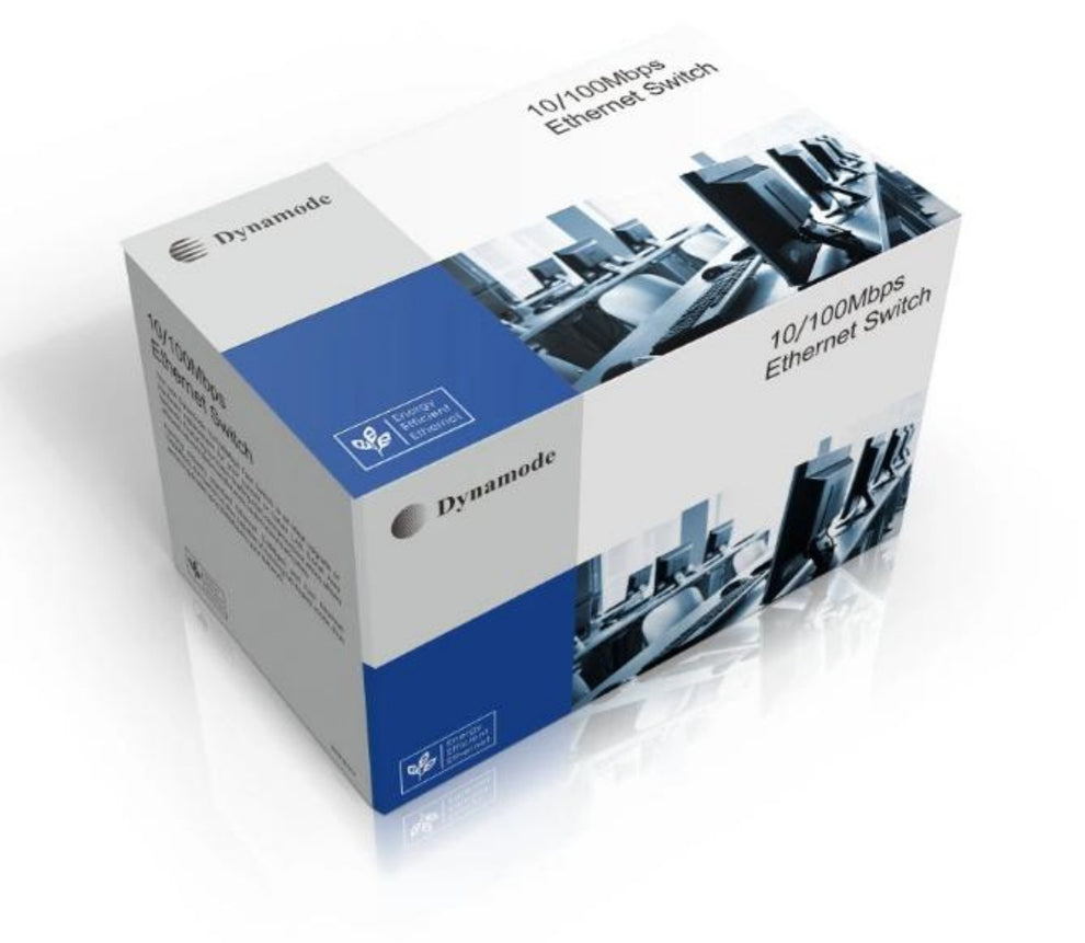 SW80010-D: 8 Port Fast Ethernet Desktop Wall Mount Switch Hub – Dynamode UK