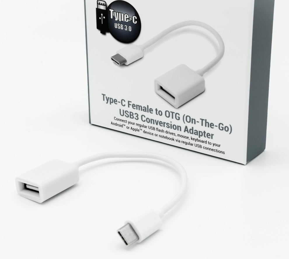 High-Speed USB Type-C to USB On-The-Go Adapter - C-TC-OTG – Dynamode UK